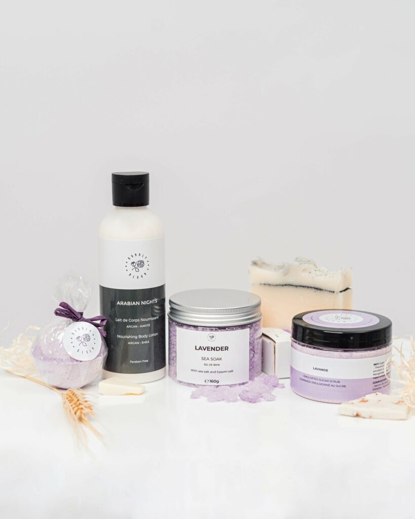 Pack Soin Corporel Purple - Bubbly Bloom